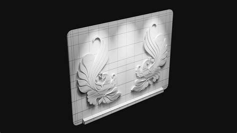 Artstation Peacock Table Frame Resources