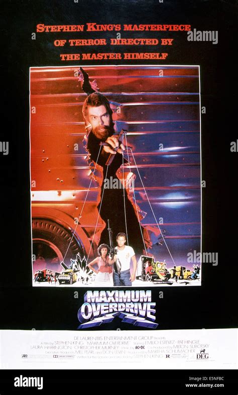 Maximum Overdrive Stephen King Top Bottom From Left Laura