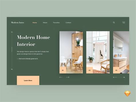 Modern Intro Website Design Website Design Layout Modern Website Design Web Layout Design
