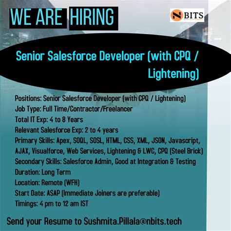 Sushmita Pillala On Linkedin Salesforce Salesforcecrm