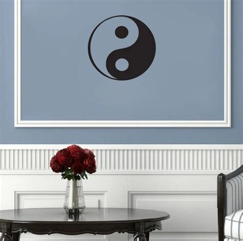 Yin Yang Wall Decals Vinyl Stickers Home Decor Living Room Decorative