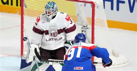 Latvijas Izlases Vārtus Pret Čehiju Sargās Šilovs Daugaviņam Auss Iekaisums Tv3lv