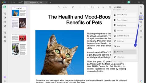 数分でpdfをxmlに変換する 3 つの簡単な方法 Updf
