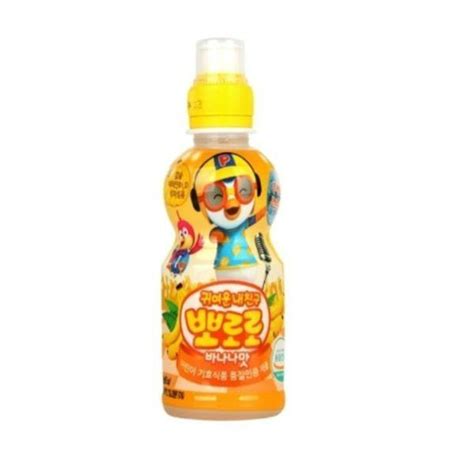 티몬 비즈 마켓 뽀로로 바나나맛 음료 235ml 24펫 생수 커피 음료