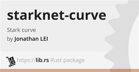 Starknet Curve Unregulated Finances In Rust Lib Rs