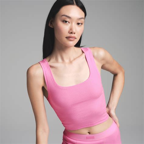 Cotton Rib Tank 3 Pack Sugar Pink Multi