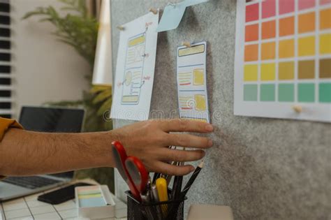 A Web Developer Is Analyzing Data From His Ideas To Develop The Structure And Components Of A