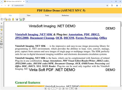 Add Web Pdf Document Editor To An Aspnet Mvc5 Application