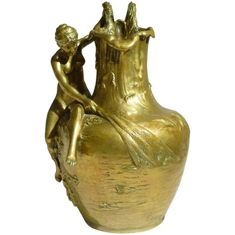 Alexandre Vibert An Art Nouveau Pitcher Signed At 1stdibs