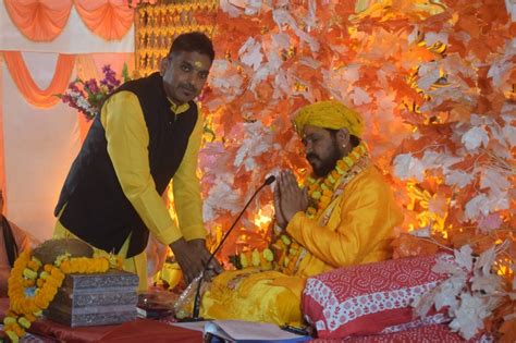 भिलाई में 9 दिवसीय श्रीमद् शिव महापुराण कथा का शुभारंभ वृंदावन के