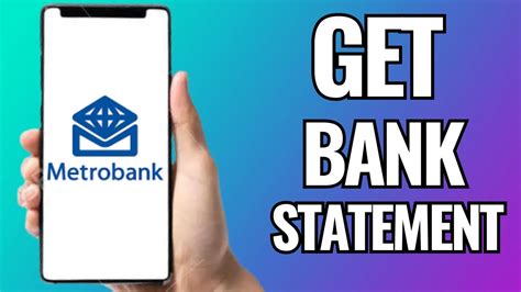 How To Get Metrobank Statement Online YouTube