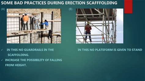 Erection Of Scaffolding PPTX Climbing Extreme Sports