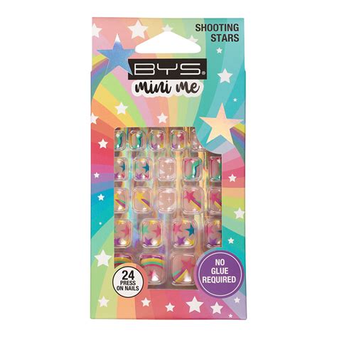 BYS Mini Me Shooting Stars Press On Nails Super Random Stuff