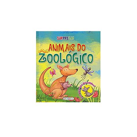 Livro Animais Do Zoologico Surpresa Pop Ups Divertido Novo Shopee