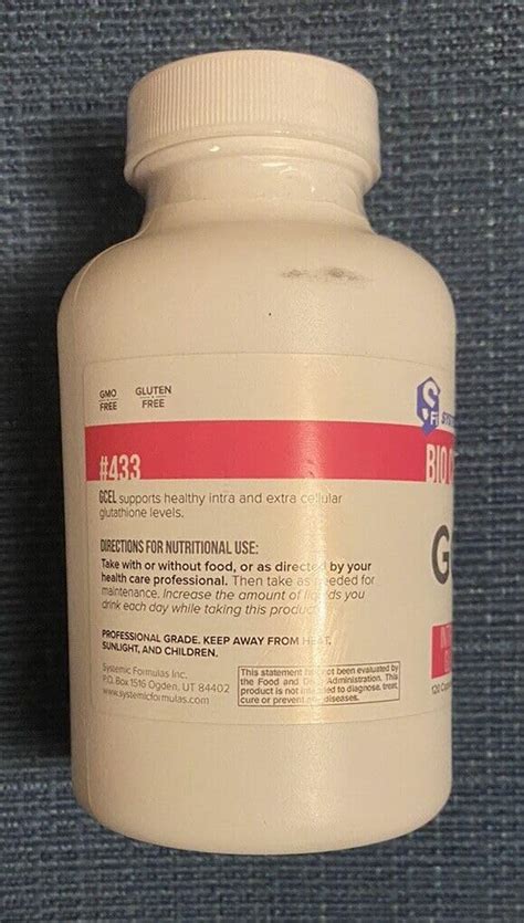 Systemic Formulas 433 Gcel Lifeirl