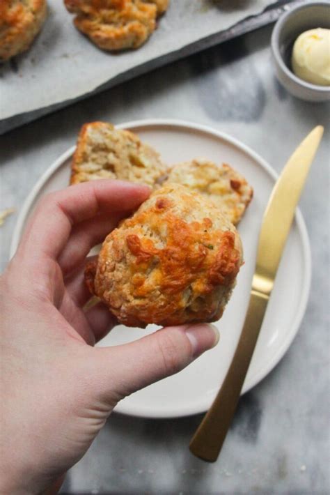 Easy 4 Ingredient Cheese Scones Dished By Kate