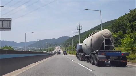 기장오리산업단지 기장대로 정관 신세계아울렛 정관산업단지 곰내재 도시고속도로 진입까지 주행영상 Busan City Driving