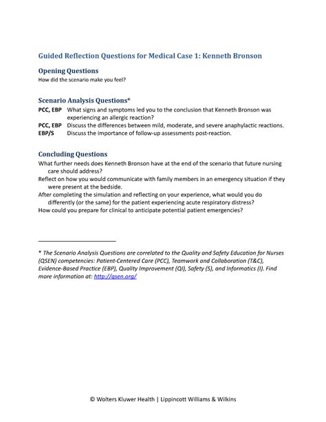 V Sim2 Hw Asignment Guided Reflection Questions For Medical Case 1