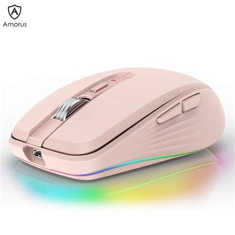 Souris Sans Fil Bluetooth Bluetooth Usb Souris De Jeu Silencieuse Ghz Avec Lumi Res