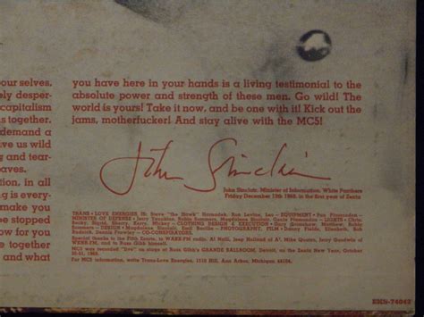 Mc5 Kick Out The Jams Vinyl Censored Lp Album Reissue 1969