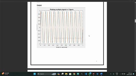 Digital Signal Processing Dsp Lab 01signal Plotting Using Matlab