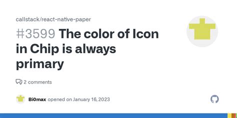 the color of icon in chip is always primary · issue 3599 · callstack