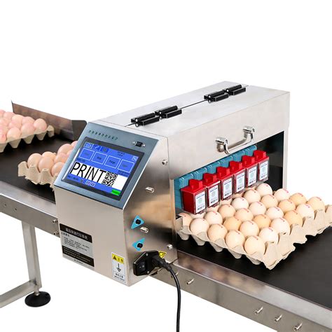 Multifunction Egg Qr Code Barcode Printer Egg Coding Machine Egg