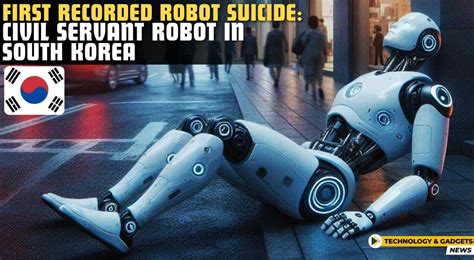 First Recorded Robot Suicide Civil Servant Robot In South Korea