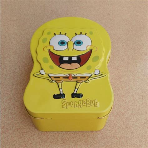 China Spongebob Tin Money Box China Tin Box Tin Can