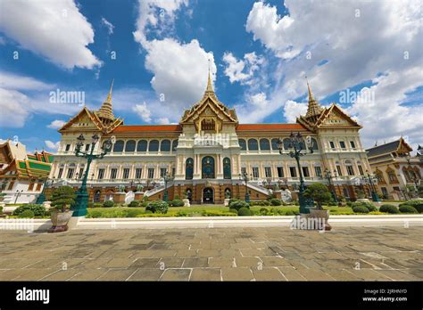 The Grand Palace In The Grand Palace Complex Wat Phra Kaew Bangkok