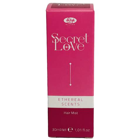 Lisap Milano Fragrance Pour Cheveux Secret Love 30 Ml Le Tiroir à