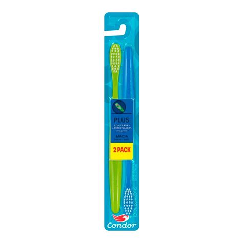 Escova Dental Condor Plus Macia 2 Un Essenza Produtos De Limpeza