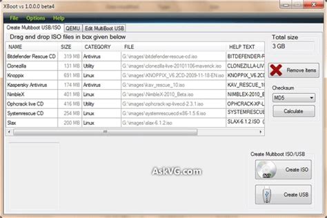 List Of Freeware To Create Bootable USB Drive To Install Windows And Linux AskVG