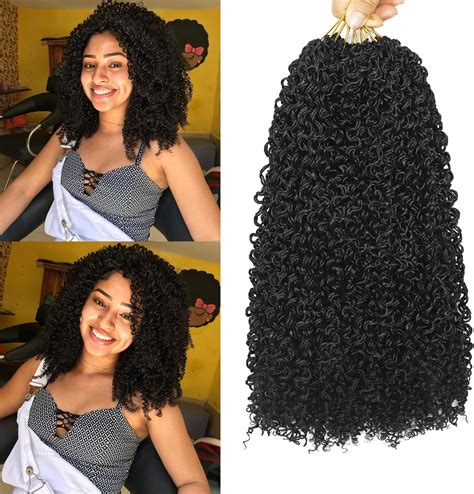 Paraglame Mini Twist Crochet Hair 10 Inch Yanky Twists Crochet Braids 8 Packs Ombre