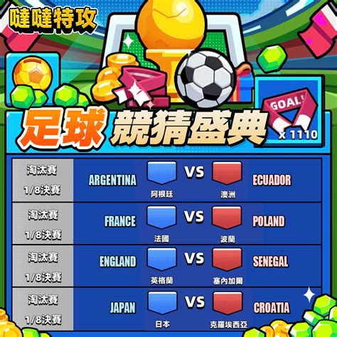 噠噠特攻 《 噠噠特攻》🏆足球盃🏆‼️終極競猜第4⃣彈‼️ 假日限定的足球競猜場