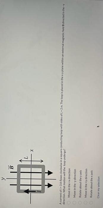 Solved Mave In The X Direction Move In The Y Direction