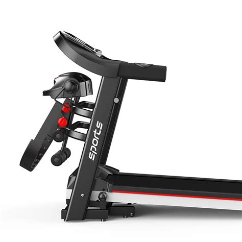 Commercial Running Exercise Machine Electric Treadmill Machine Black