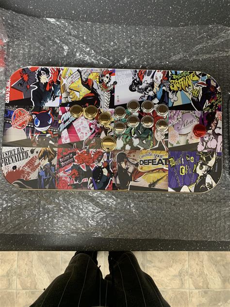 Collage Themed Hitbox Collection R Fightsticks