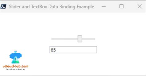 Powershell Wpf Xaml Control To Control Data Binding Datacontext Example Part 2 Vgeek Tales