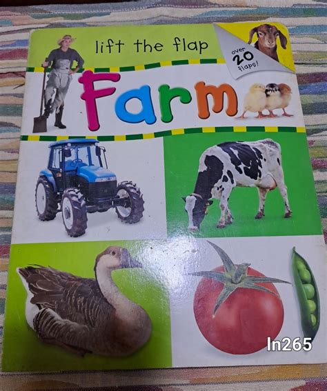 Farm Boardbook Lift The Flap Hobbies And Toys Books And Magazines