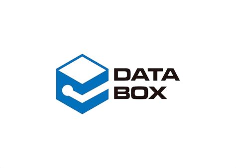 Premium Vector Data Box Logo Design Technology