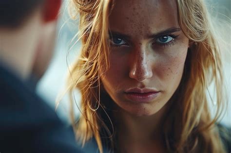 Premium Photo Gender Conflict Illustrating Aggression And Defense