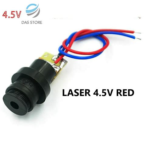 Jual Laser Head 4 5v 650nm Modul Laser Warna Merah Dengan Titik Bisa
