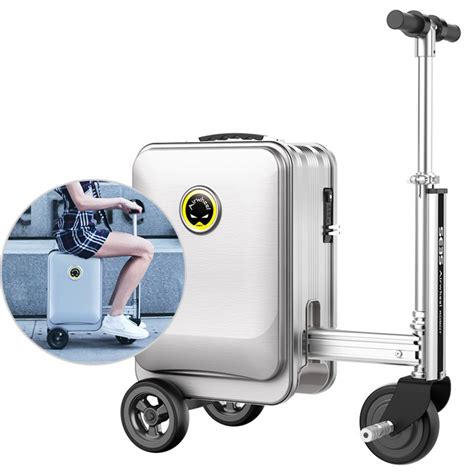 Scooter Suitcase Airwheel Se3s Smart Ride And Carry Electric Travel