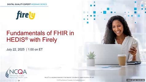 Fundamentals Of Fhir In Hedis® With Firely Ncqa