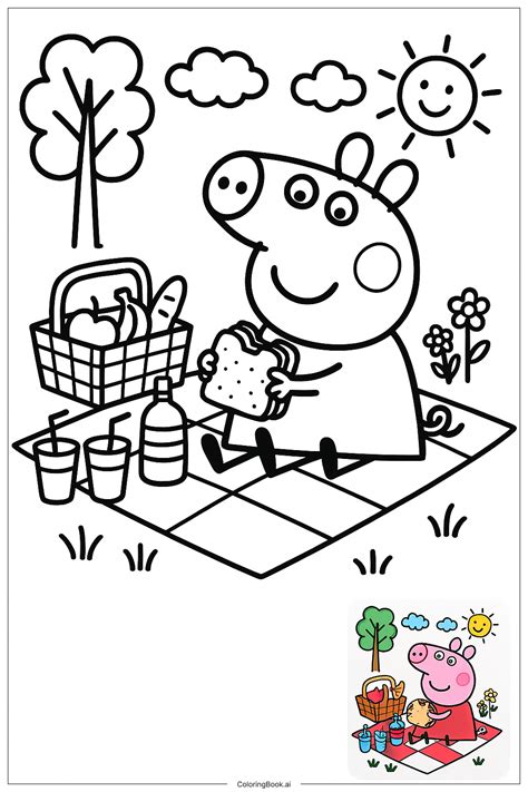 89張佩奇著色頁（免費pdf和png列印）