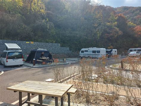 월악산 국립공원 하선암 카라반 야영장 진정 강추 합니다