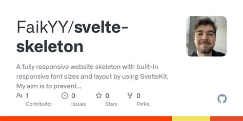 Sveltekit A Skeleton Responsive Web Ui Faik Yesilyaprak Posted On