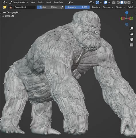 Stl File Gigantopithecus Ark・3d Print Design To Download・cults