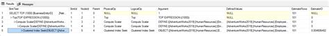 Sql Server Execution Plan Overview And Usage
